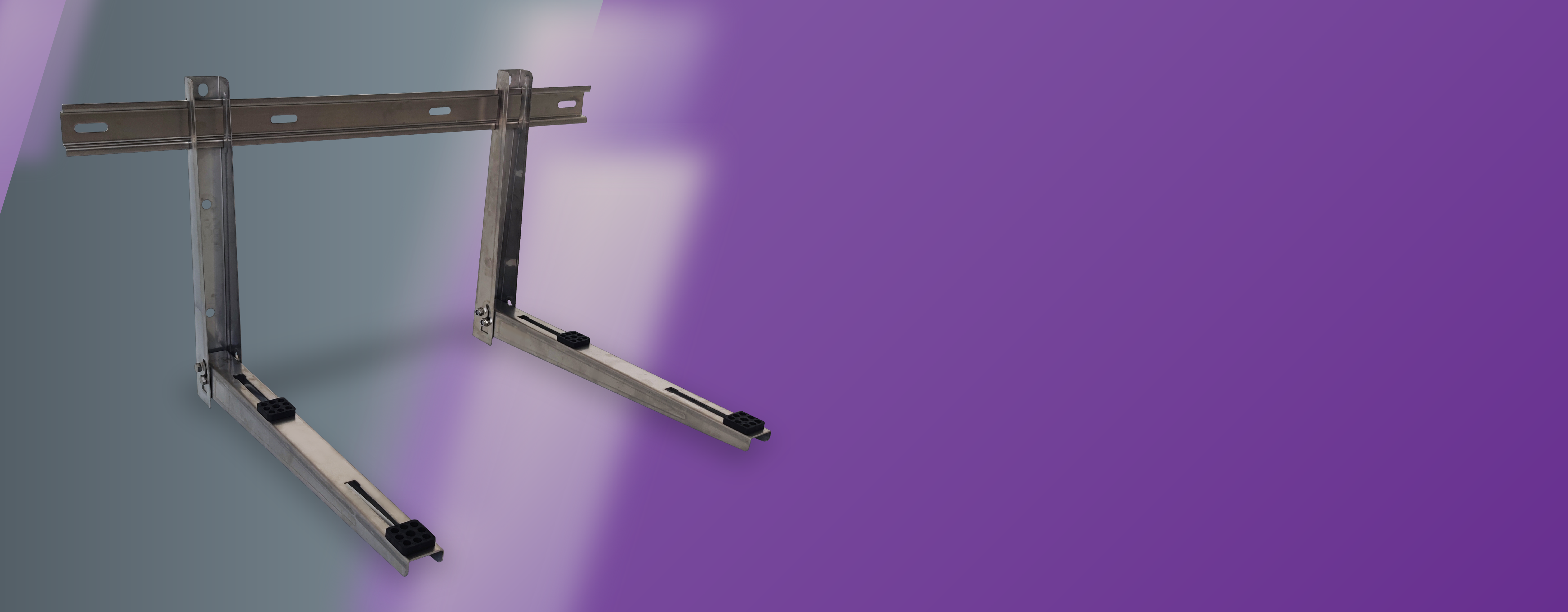 Versatile Stainless Steel Wall Bracket for Mini Splits – MiniSplitsforLess